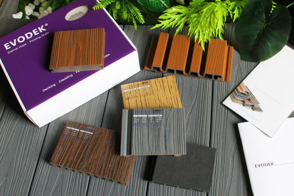 Natural Wood Grain WPC Wall Panel EWA-03