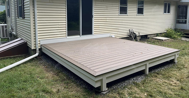 How to Build a Floating Deck?